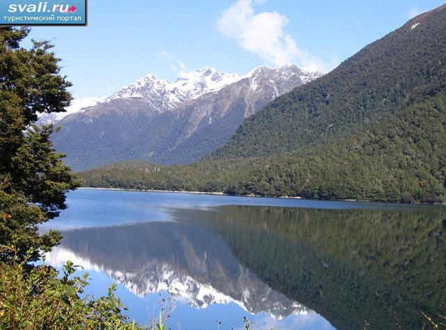 Национальный парк Фьордленд Fiordland Новая Зеландия Новая