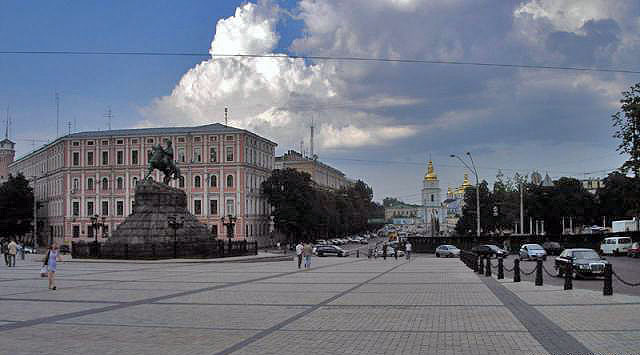 Площадь Богдана Хмельницкого, Украина. | Украина | фотографии к ...